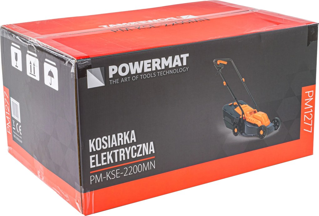 POWERMAT Elektrická sekačka PM-KSE-2200MN, 2200W, 32cm PM1277