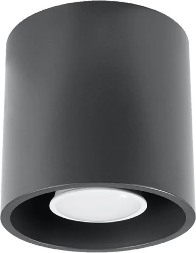 Sollux Lighting Stropní lampa ORBIS 1 antracitová