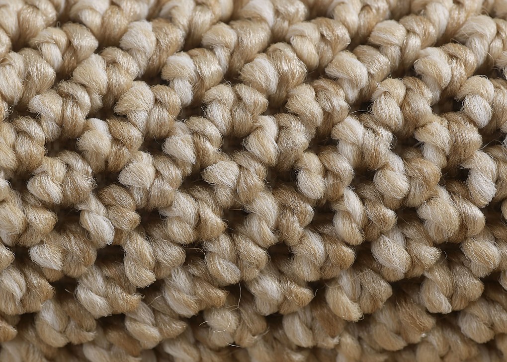 Kusový koberec Loom 4300 Beige kruh, 200x200 (priemer) kruh, béžová, obývacia izba, Ayyildiz