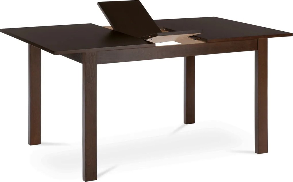 Jídelní stůl rozkládací 120-150x80 cm, mdf, ořech, BT-6778 WAL