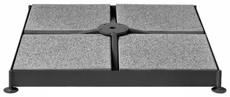 Glatz ocelový dlaždicový stojan M4 pro 12 dlaždic 40x40x4 cm, 180 kg, šedá barva M4-T180/ZG