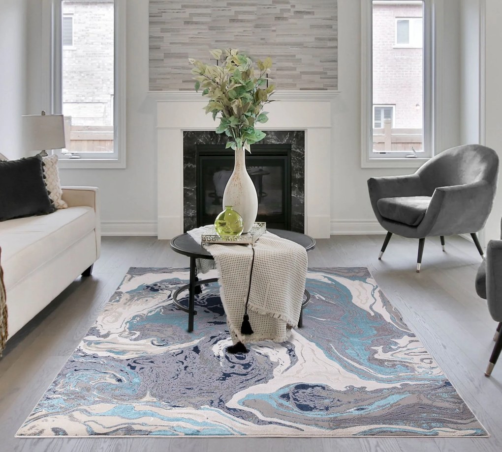 Tribeca Design Kusový koberec Beethoven Ocean Rozměry: 120x170 cm