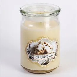 Candle lite, svíčka ve skle Decadent Vanilla