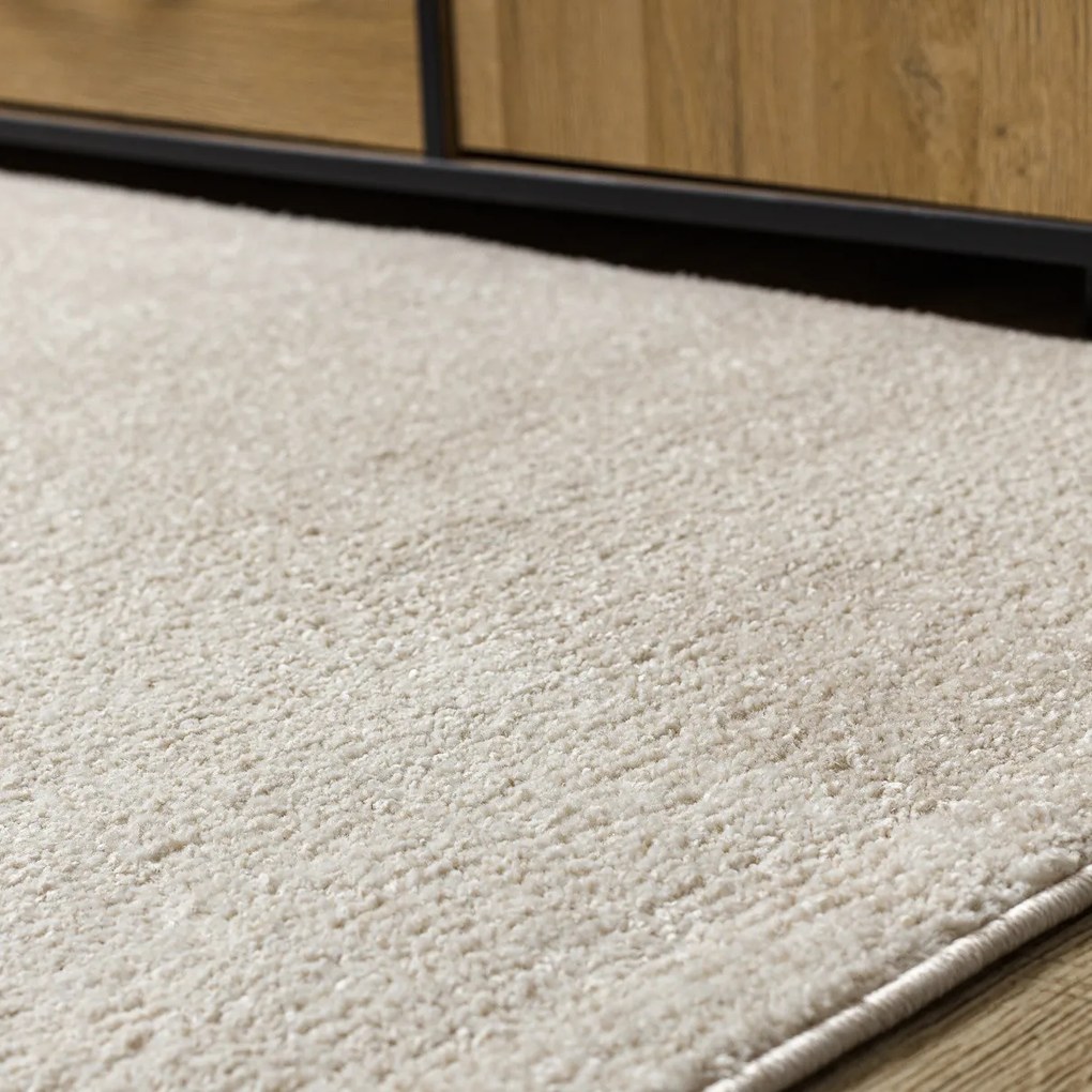 Dywany Łuszczów, Kusový koberec Fusion 0808 cream/l. beige, 160x220, béžová, kancelář
