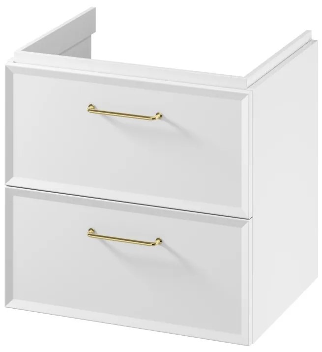 Cersanit Mille, umyvadlová skříňka 594x446x551 mm, bílá matná, S1021-001