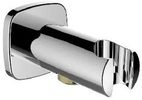 Laufen Sprchové příslušenství - Připojení sprchové hadice s nástěnným držákem City 1/2", chrom HF504773100000