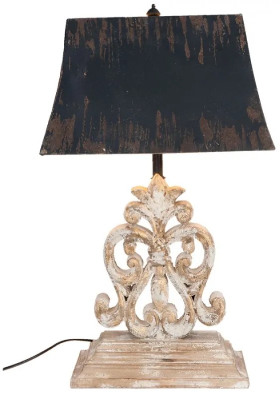 Stolní vintage lampa II – 40x28x67 cm