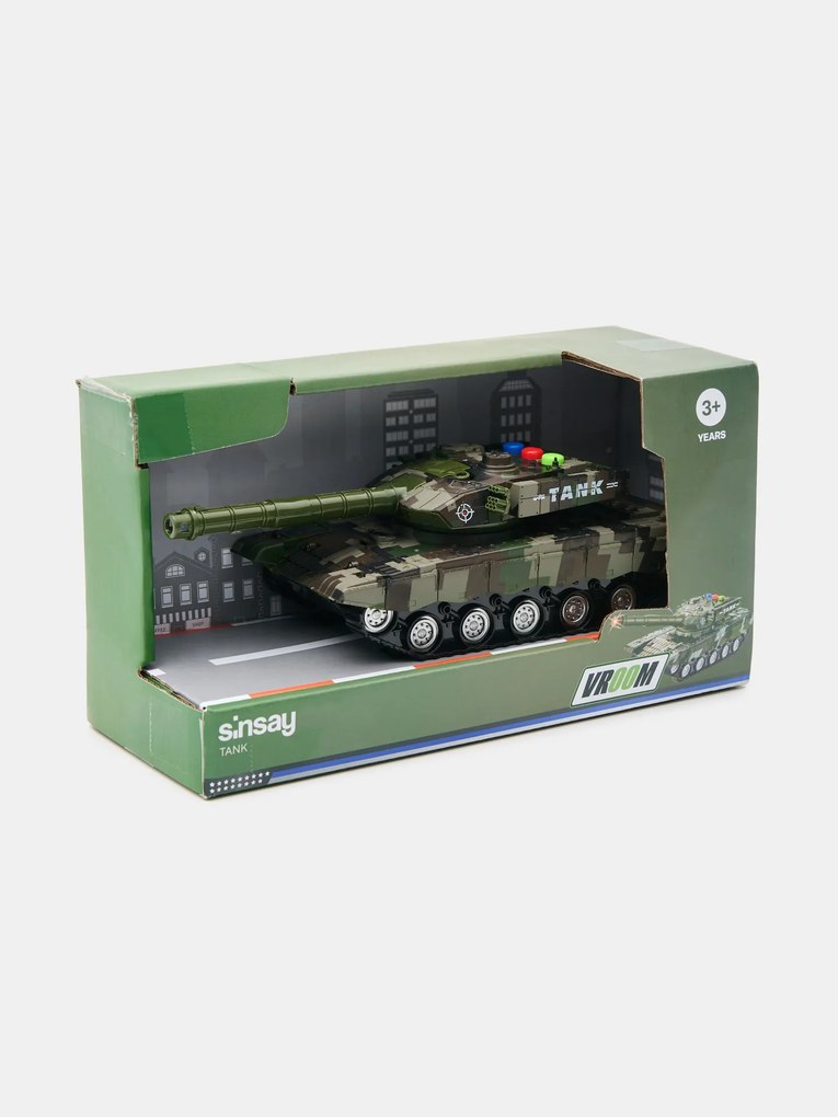 Sinsay - Hračkářský tank se světelnými a zvukovými efekty - zelená