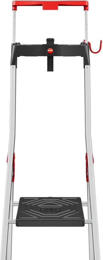 Hliníkové schůdky Hailo L100 Topline, 5+1 příčka, nosnost 150 kg, 8050-607