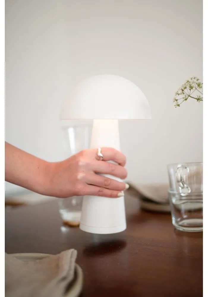 Bílá LED stolní lampa (výška 26,5 cm) Fungi – Markslöjd