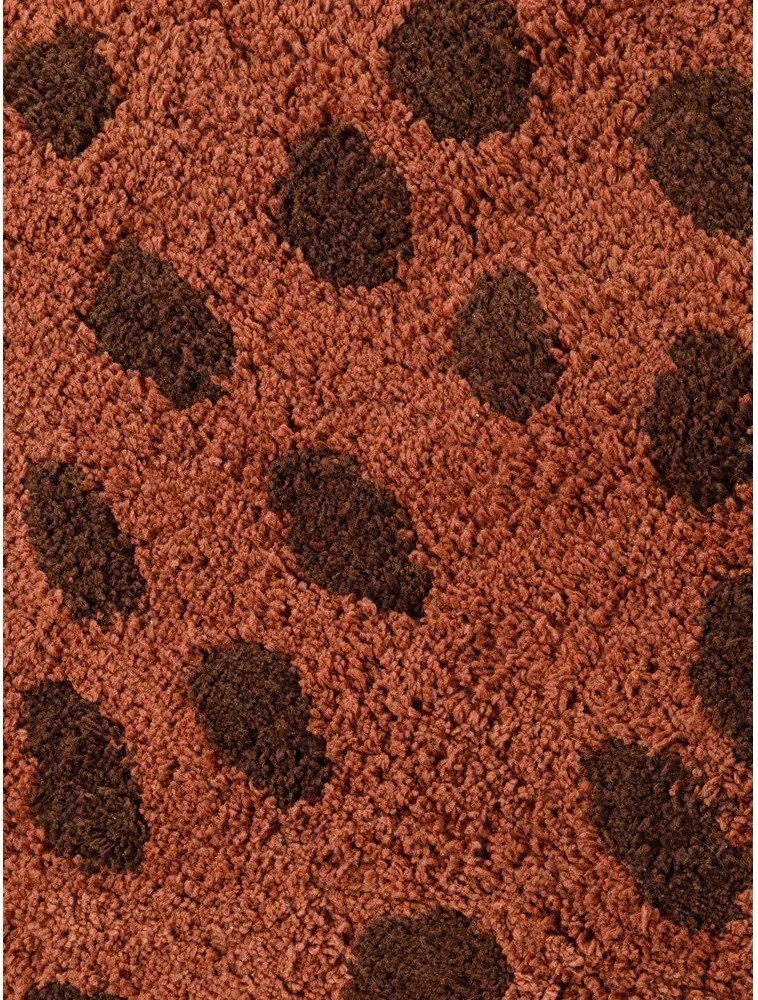 Hnědý pratelný/ručně tkaný bavlněný dětský koberec 120x149 cm Snuggle Berry – Hanse Home