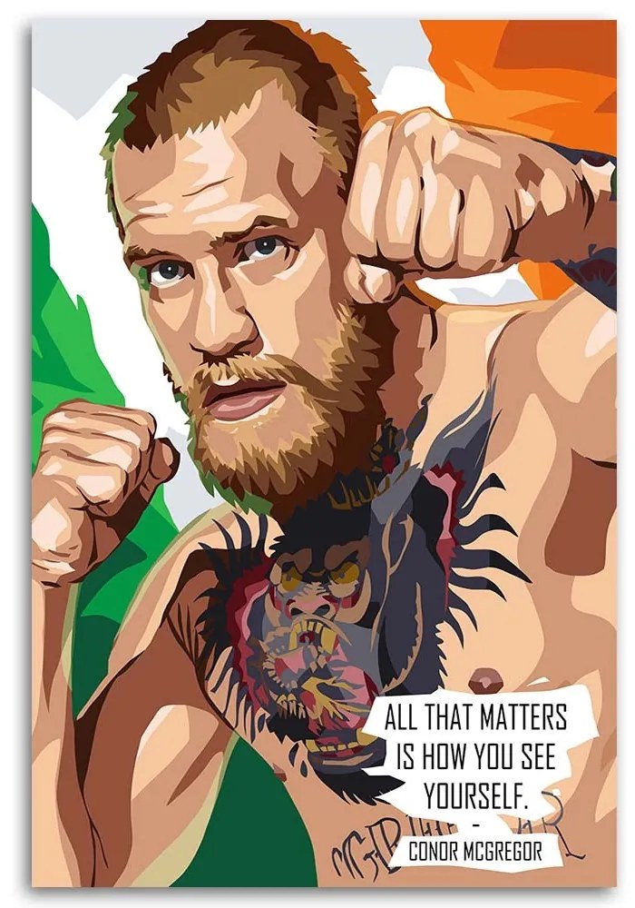 Gario Obraz na plátně Conor McGregor - Nikita Abakumov Rozměry: 40 x 60 cm