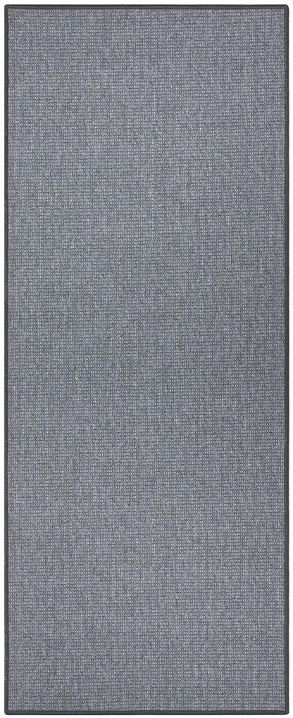 BT Carpet, Kusový koberec Bouclé 104433 Grey, 80x300, šedá, chodba / předsíň