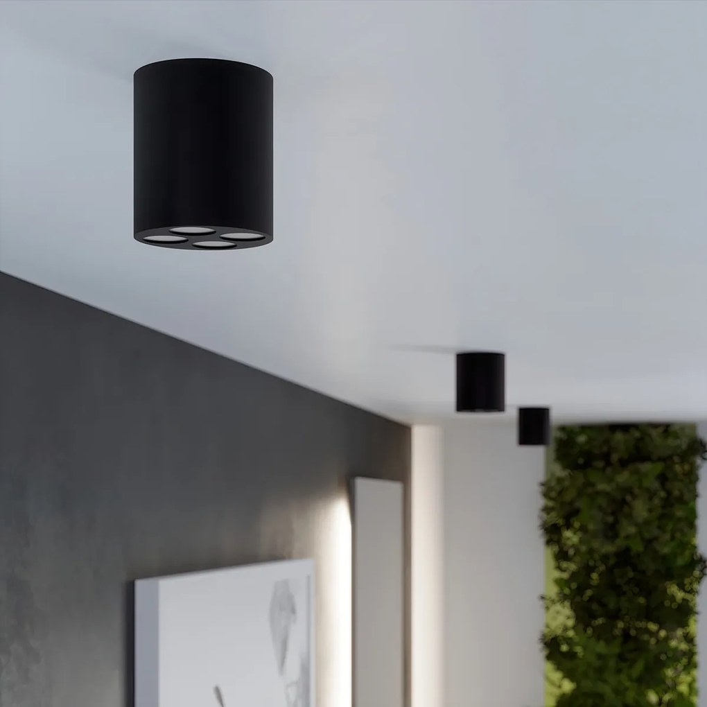 Stropní LED svítilna Zoe, 4x LED 9w, 4000k, b
