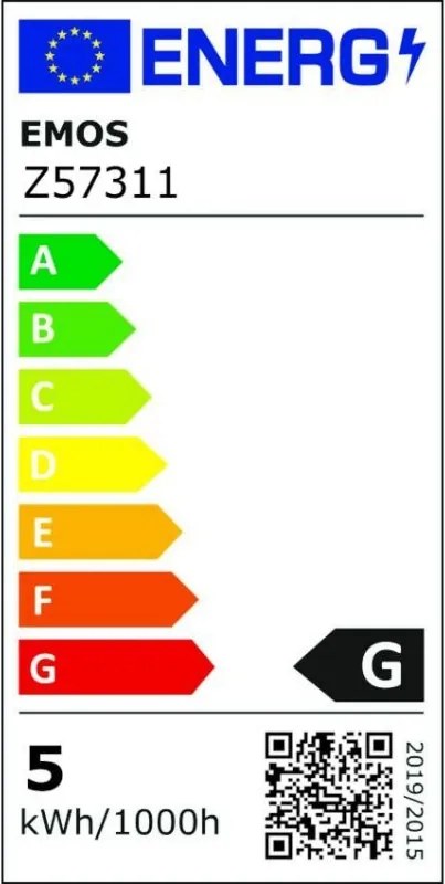 LED žárovka DECO SMOKED ST64 teplá bílá