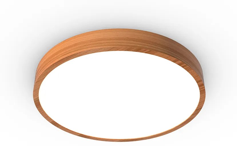 Masivní dřevěné svítidlo woodLED Round Ceiling  Masivní dřevěné svítidlo Woodled Round Ceiling Dřevodekor: Třešeň Evropská, Průměr: 850 mm, Teplota…