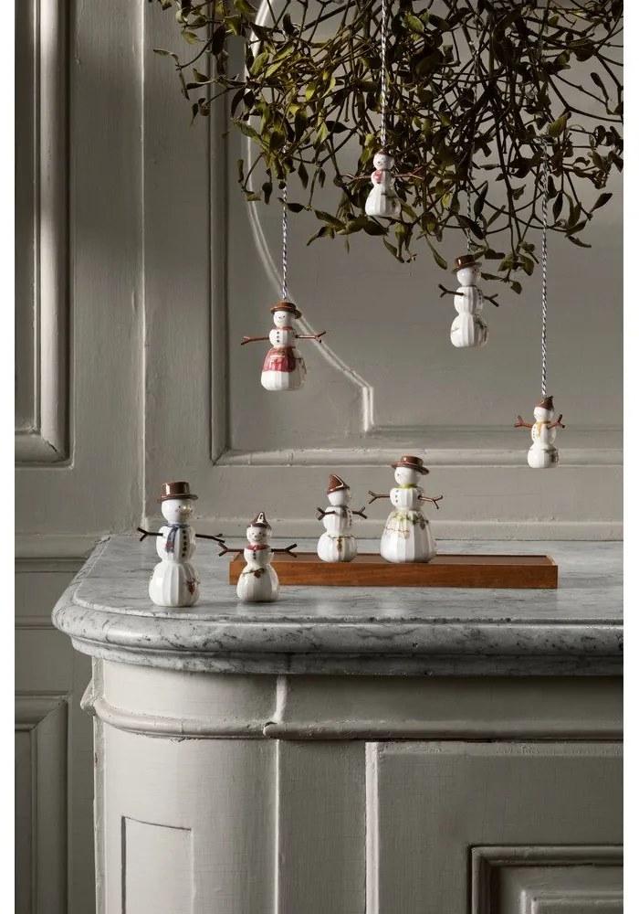 Porcelánová vánoční figurka (výška 9 cm) Hammershøi Snowwife – Kähler Design