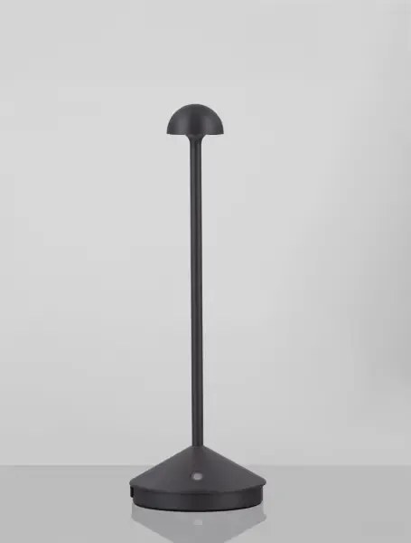 Venkovní stolní lampa Lumo tmavě šedá