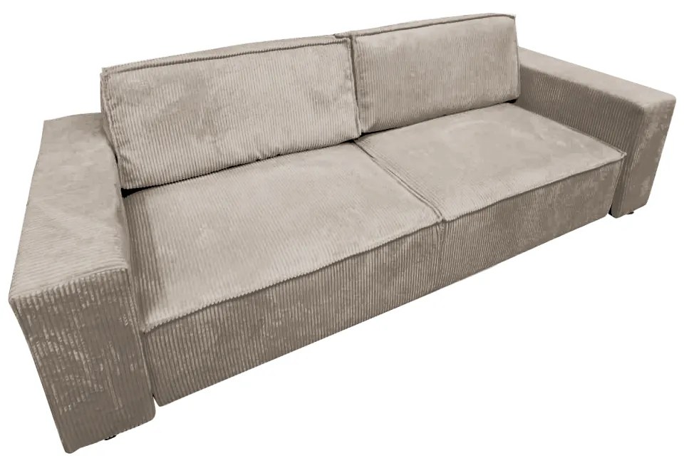 Kondela Rozkládací pohovka, šedobéžová Taupe, HARPERA BIG SOFA