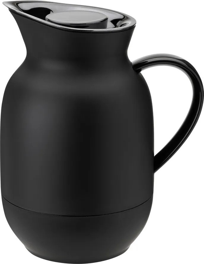 Černá plastová termokonvice 1 l Amphora – Stelton