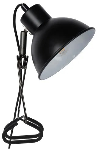Lucide 45987/01/30 - Lampa s klipem MOYS 1xE27/40W/230V černá