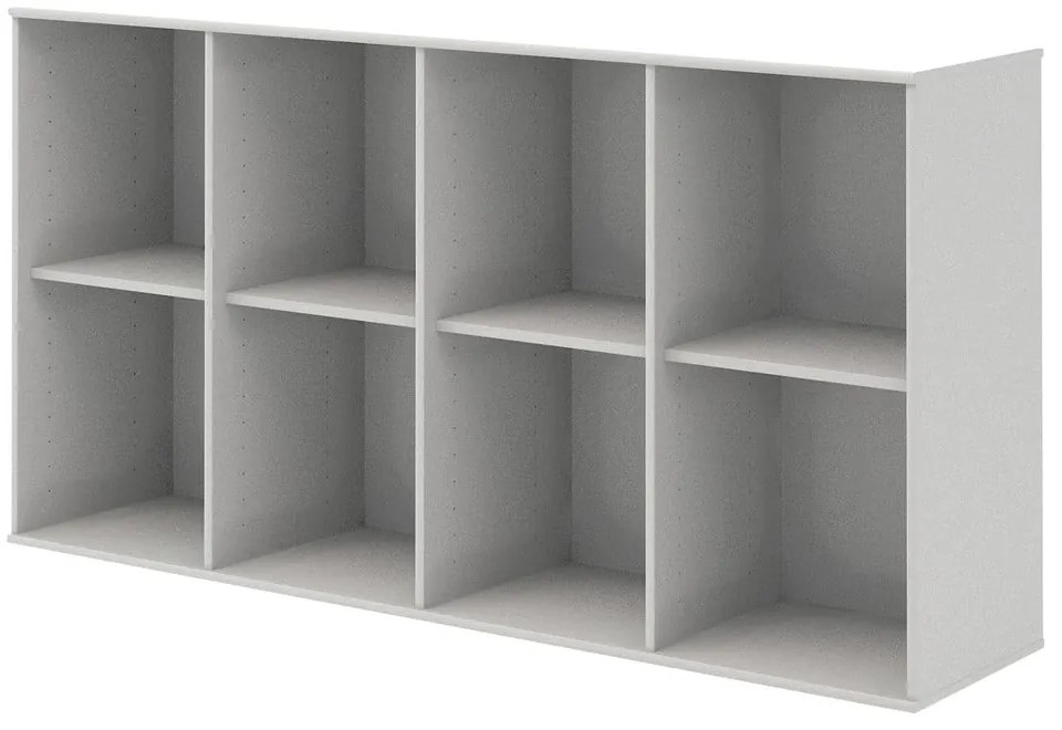 Bílý modulární policový systém 136x69 cm Mistral Kubus - Hammel Furniture