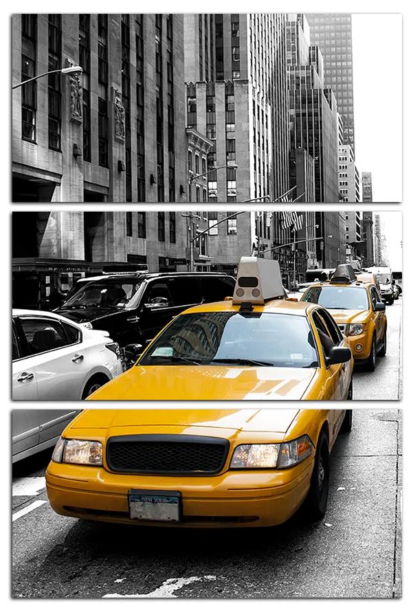 Obraz na plátně - Taxi z New Yorku - obdélník 7927B (105x70 cm)