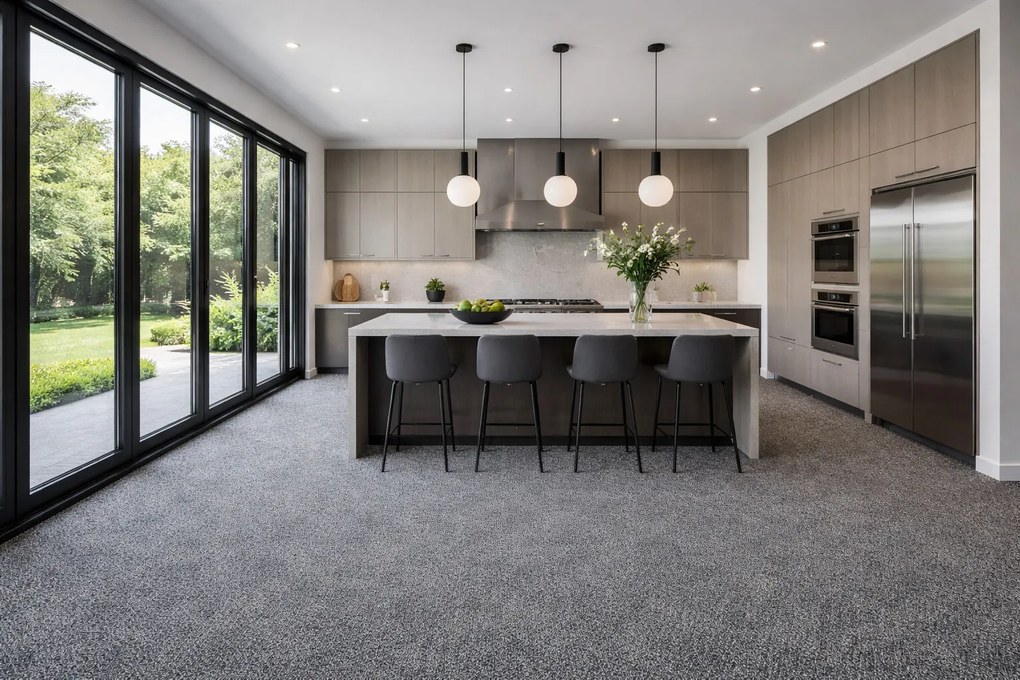 Lano, Metrážový koberec Sparkle 723, na míru, šíře 4m,5m, šedá, ab (mřížka), dětský pokoj
