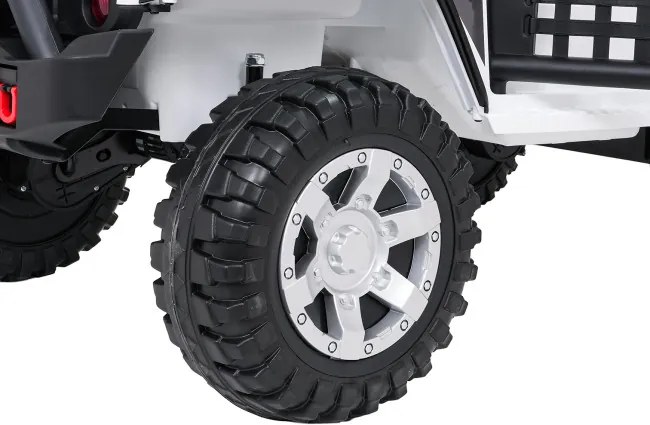 Elektrické autíčko Jeep BEAST 4x4 bílé