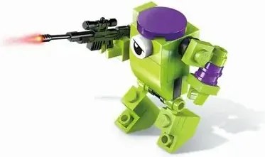 Qman Hyperfunction Tactical Unit 2101-5 Robot Troops 3v1 / Stavebnice