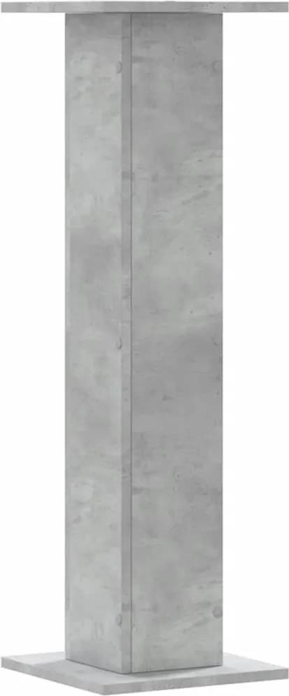 Stojany na rostliny 2 ks betonově šedé 30 x 30 x 95 cm kompozit 3307876