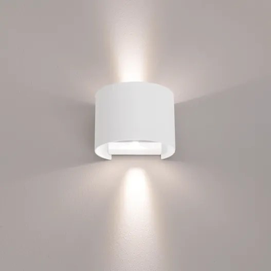 CENTURY Venkovní LED světlo na fasádu UP&DOWN White