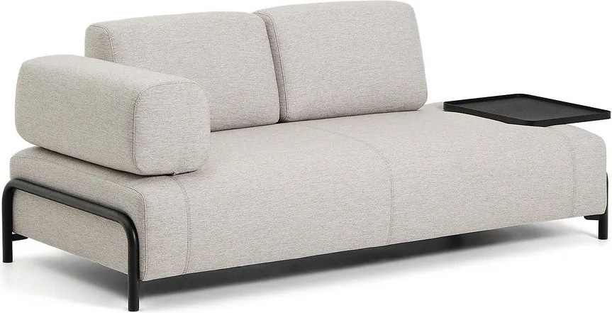 Šedobéžová modulární pohovka 220 cm Compo – Kave Home