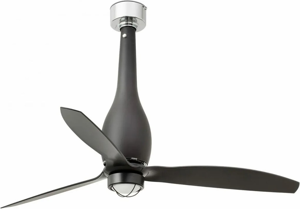 FARO 32006-10 ETERFAN M LED, černá, stropní ventilátor s DC motorem - FARO