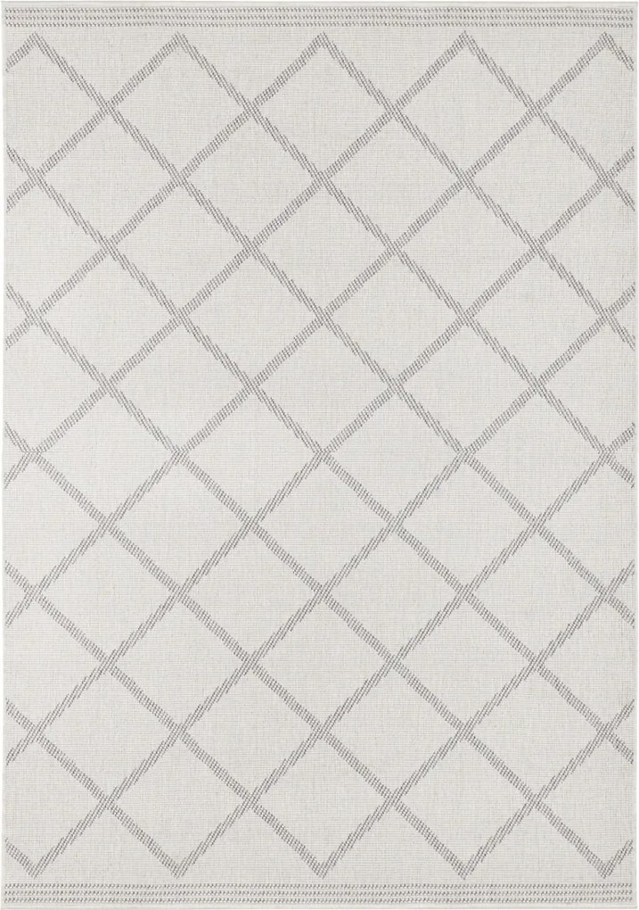 240x340 Kusový koberec Twin Supreme 103760 Corsica Grey/Cream – na ven i na