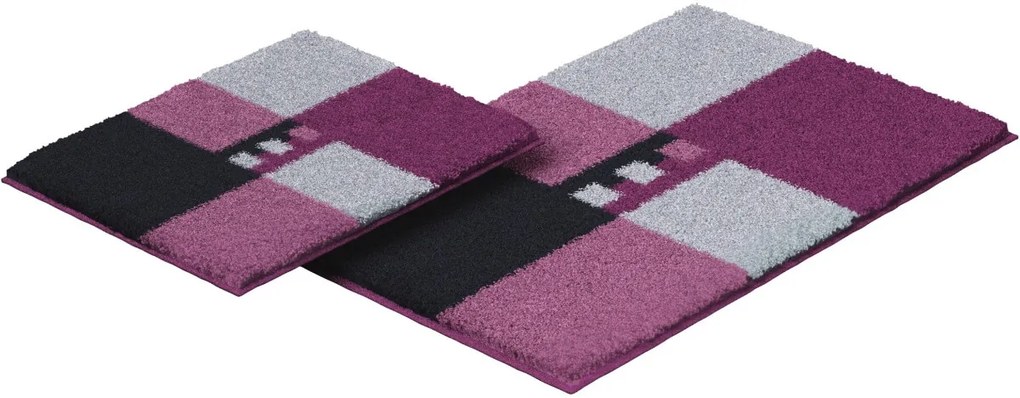 LineaDue MERKUR - Koupelnová předložka bobulová Rozměr: 40x50 cm bez výřezu+50x80 cm
