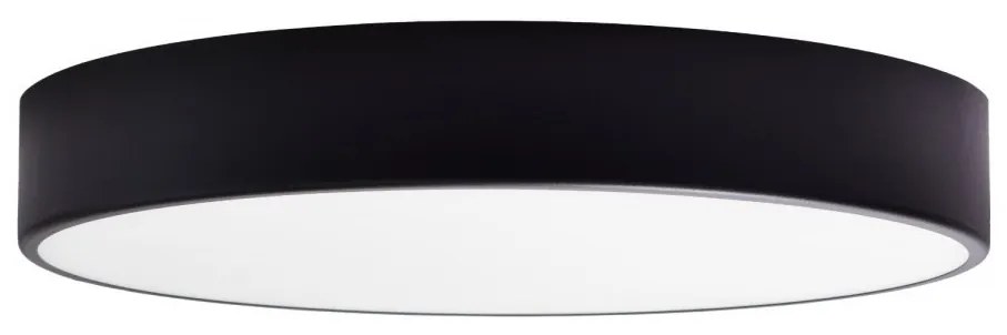 TEMAR Přisazené stropní osvětlení CLEO, 4xE27, 40W, 50cm, kulaté, černé