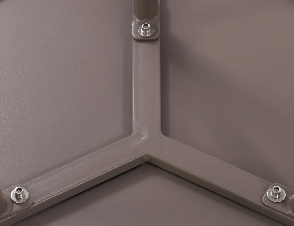 Konferenční stolek Minot - v45 x Ø60 cm - Taupe