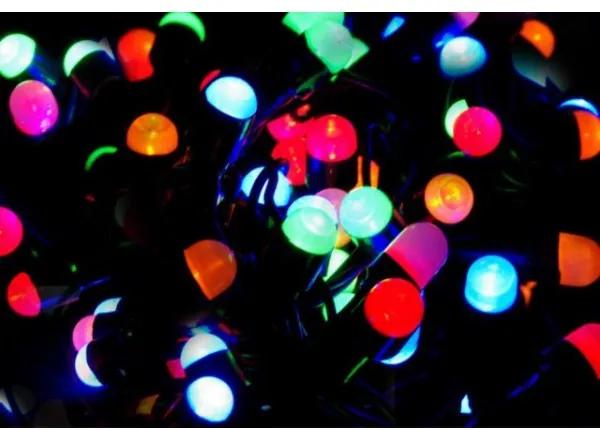 Vánoční LED osvětlení 20 m - barevné, 200 MAXI LED diod OEM D28708