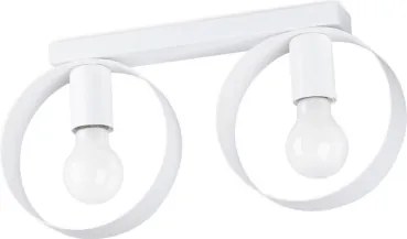 Stropní svítidlo SOLLUX TITRAN 2 bílé E27 2x60W bez žárovky SL.1135