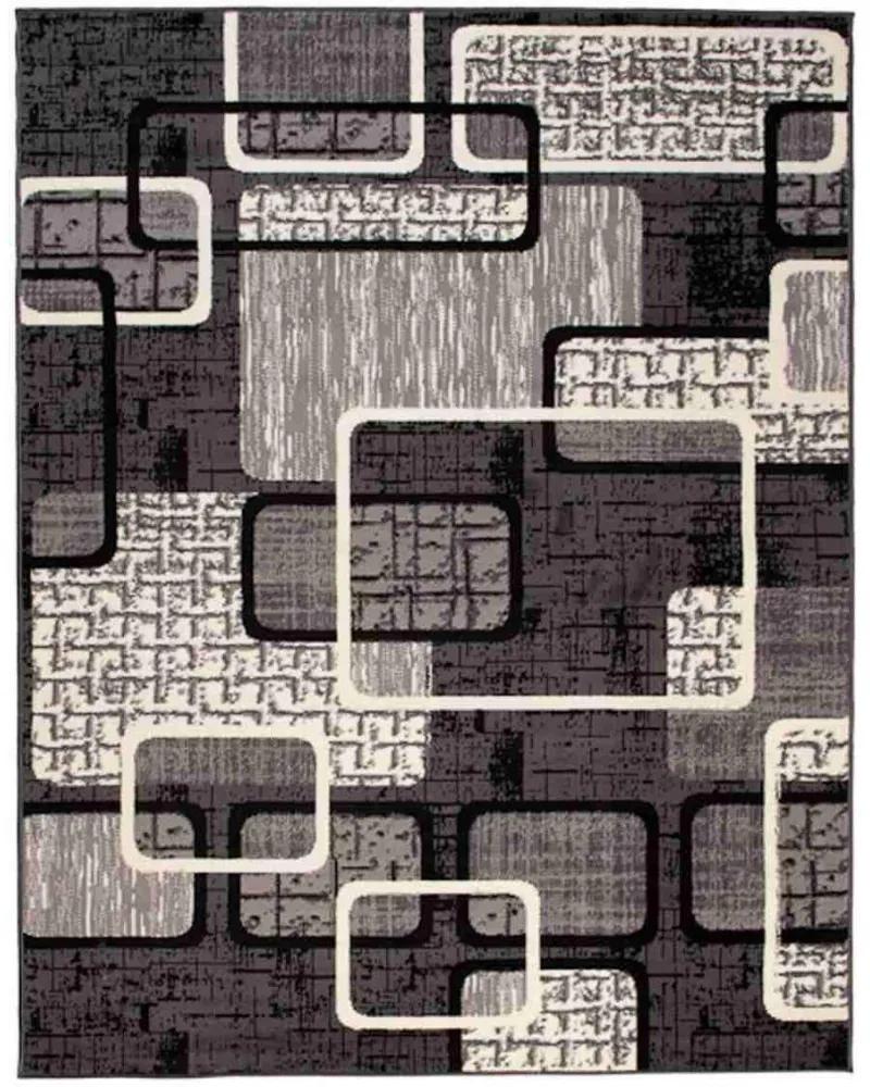 Kusový koberec PP Lines šedý 250x350cm