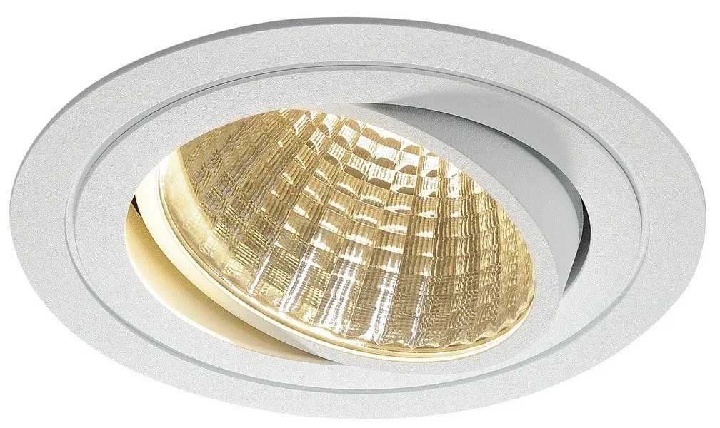 LA 114271 NEW TRIA DL kruhová sada matná bílá 230V/700mA LED 25W 30° 3000K - BIG WHITE (SLV)