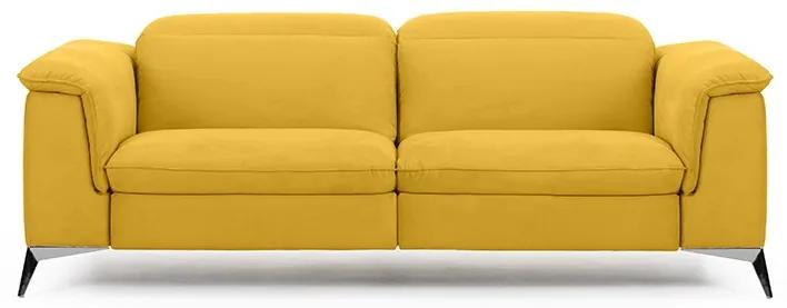 Pregio Italia sofa&relax luxusní pohovka SOLUTION Provedení: 2 místná, Vzorník látek: tekno fibra 33 dark grey