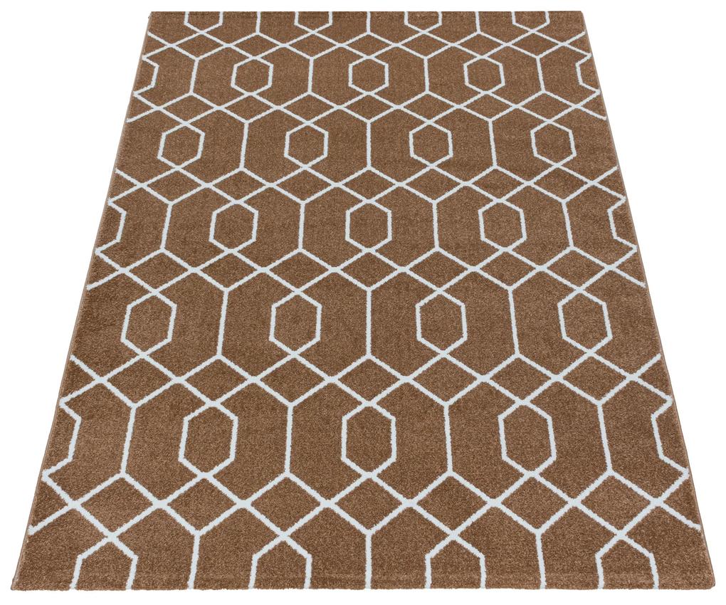 Ayyildiz Kusový koberec EFOR 3713, Měděná Rozměr koberce: 140 x 200 cm