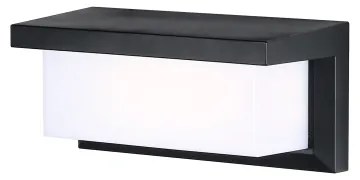 Brilagi-LED Venkovní nástěnné svítidlo se senzorem BRICKY LED/12W/230V čern IP54