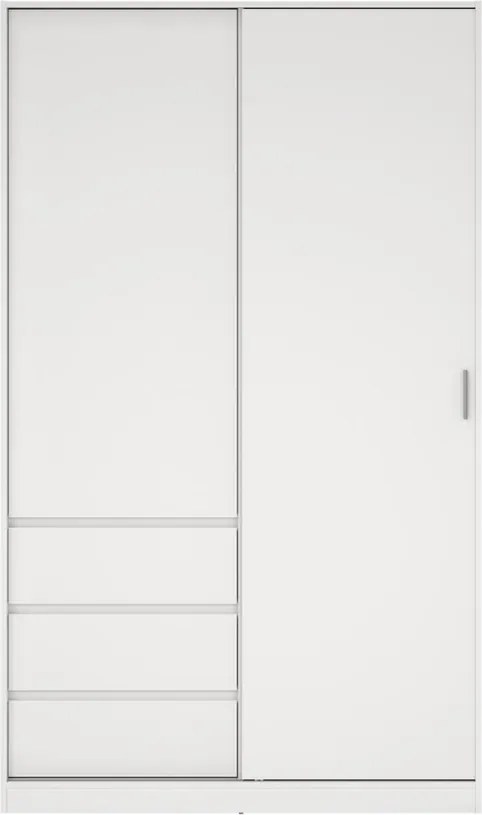 Šatní skříň Simplicity II, bílá