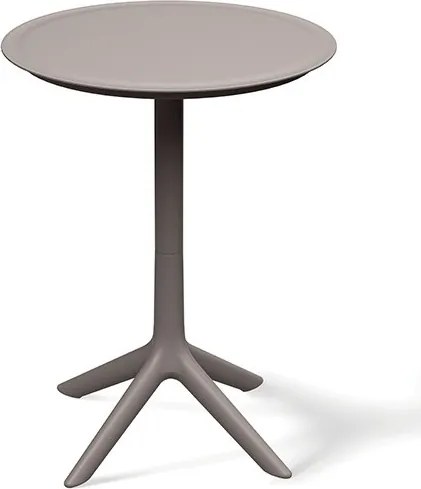 Vysoký zahradní stůl Rimos 57 cm zemitě hnědý