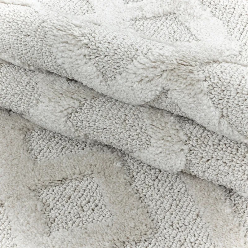 Ayyildiz, Kusový koberec Pisa 4708 Cream, 280x370, bílá, ložnice