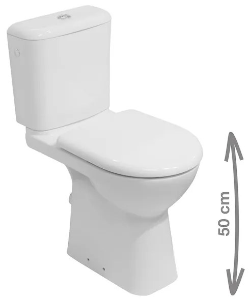 Jika Deep by Jika WC kombi zvýšené, 48cm, spodní odpad, spodní napouštění, TK23617+27613_242
