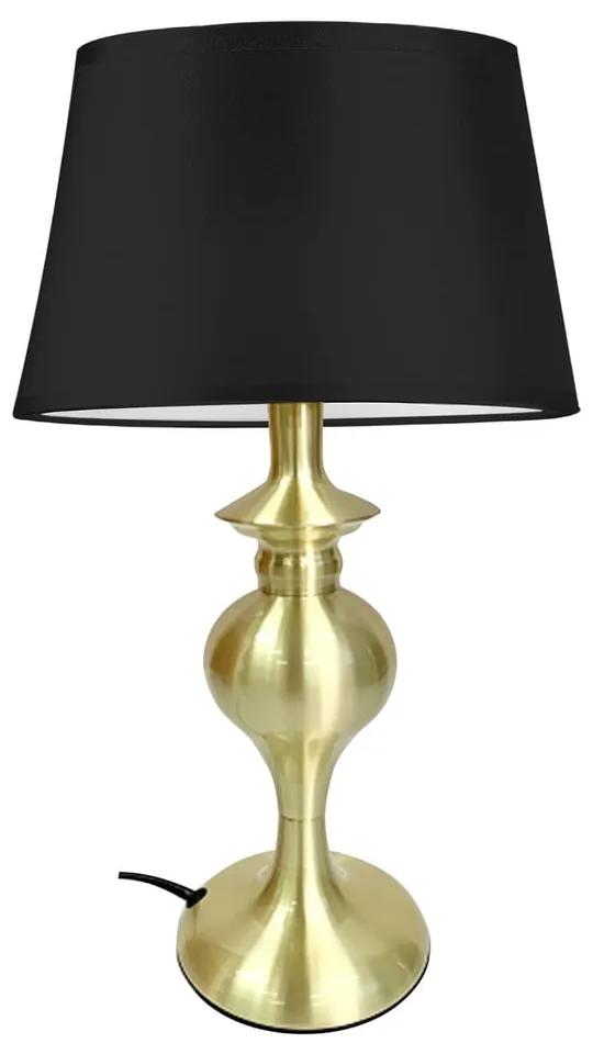 Stolní lampa v černo-zlaté barvě (výška 40 cm) Prima Gold – Candellux Lighting